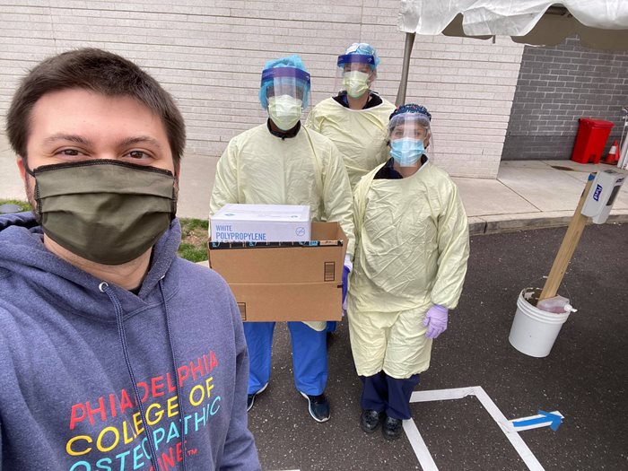 PPE Donation a Win-Win