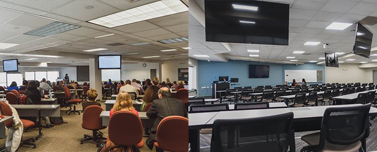 Quick Turn Around: Large Classroom Renovation
