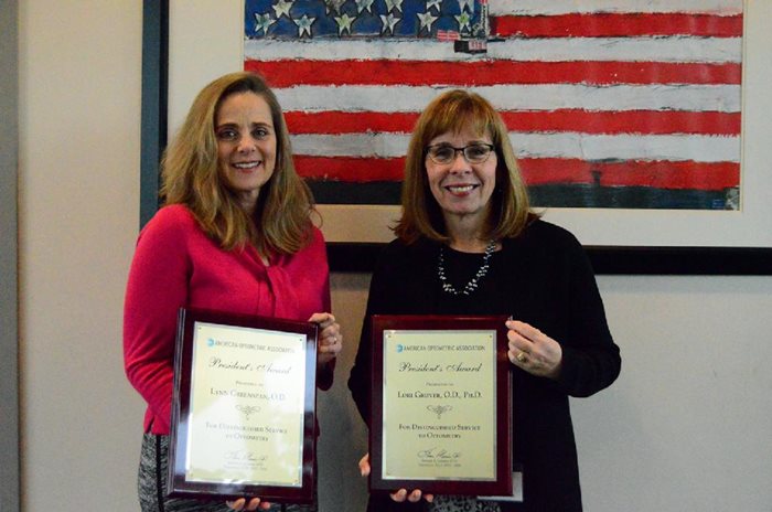 AOA President’s Award Recipients