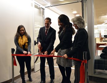 Learning Resource Center Ribbon Cutting